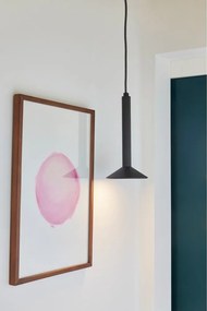 Černé kovové stmívatelné závěsné svítidlo ø 12 cm Chromatic – Hübsch