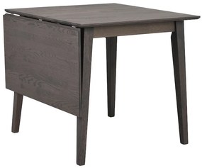 Rowico Tmavě hnědý dubový jídelní stůl Filippa 80+45 cm