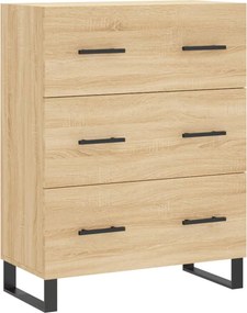 Skříň highboard dub sonoma 69,5 x 34 x 180 cm kompozitní dřevo 3199772