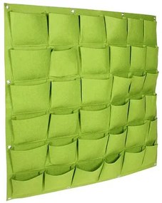 Merco Wall Grow Bag 36 textilní květináče na zeď zelená balení 1 ks