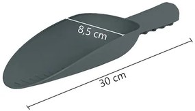 ALFIstyle Zahradní lopatka 30 cm, zelená