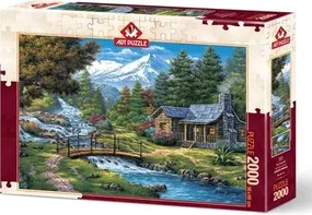 ART PUZZLE 5471 Puzzle Dva vodopády / 2000 dílků / od 15 let