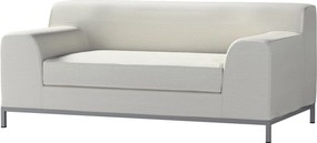 Potah na pohovku IKEA Kramfors 2-místná barva šedá látka lesklé, pletený vzor, sametová