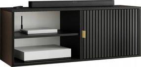 TV skříňka ELI 2 otevřenáTV skříňka černý