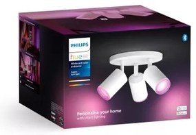 Philips - LED RGBW Stmívatelné bodové svítidlo Hue FUGATO 3xGU10/4,2W/230V bílá