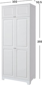 Skříň č. 2 / V.2 + Antresol Madrid