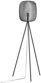 Stojací lampa Eglo Romazzina / 40 W / E27 / výška 140,5 cm / Ø 32 cm / IP20 / černá