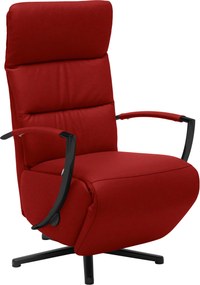 XXXLutz RELAXAČNÍ KŘESLO, kůže, červená Cantus - Relaxační křesla - 002805002952