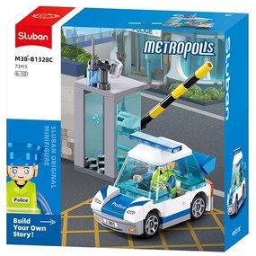 Sluban Metropolis M38-B1328C Policejní vůz