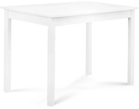 Konsimo Sp. z o.o. Sp. k. Jídelní stůl EVENI 76x60 cm buk/bílá KO0069