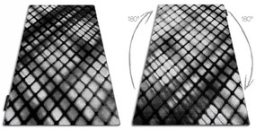 koberec INTERO REFLEX 3D MŘÍŽ šedá velikost 160x220 cm | krásné koberce cz