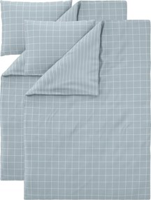 Livarno® Sada ložního povlečení z mikrovláknitého saténu, 140 x 200 cm, 70 x 90 cm, 2dílná, kostka
