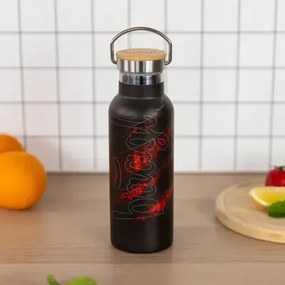 BAAGL Termoláhev s bambusovým víčkem Láva 500 ml