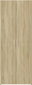 Skříň highboard dub sonoma 80 x 42,5 x 185 cm kompozitní dřevo 3281436