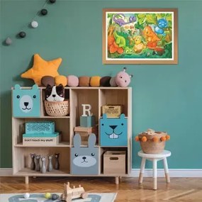Clementoni PUZZLE Šťastná oáza dinosaurů MAXI / 24 dílků / od 3 let