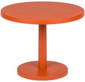 OnaDnes -20% noo.ma Oranžový kovový odkládací stolek Odo 52 cm