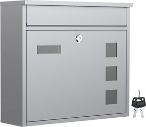 Poštovní schránka Wiltec – 360 × 105 × 315 mm (60135)