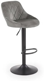 HALMAR H101 barová židle šedá