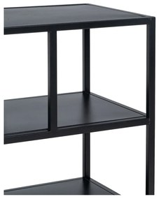 Černý ocelový TV stolek 120x55 cm – Ixia