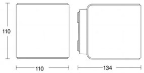 Steinel 055530 - LED Venkovní svítidlo se senzorem L 840 LED/9,5W/230V IP44