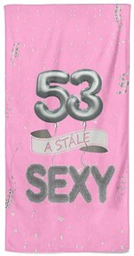 Osuška Stále sexy – růžová (věk: 53)