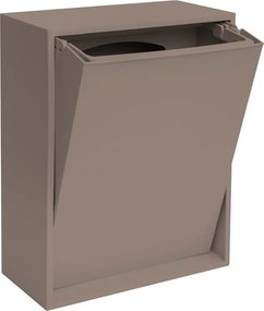 Světle hnědý odpadkový koš na tříděný odpad/nástěnný z recyklovaného plastu Recycling Box – ReCollector