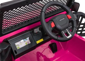 Ramiz Auto Jeep BEAST 4x4 růžové