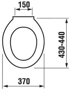 Jika Dino WC sedátko bílé H8933703000631