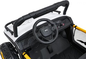 Elektrické autíčko Buggy UTV SPEED bílé