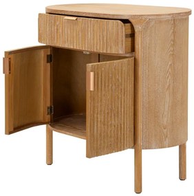 Designová komoda Jahzara 81 cm hnědá