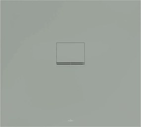 Villeroy & Boch Squaro Infinity - Sprchová vanička, 100x90 cm, Morning Green UDQ1090SQI2V-R8