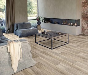 Beaulieu International Group, PVC podlaha - lino Livitex 2621, na míru, šíře 3m,4m,5m, béžová, filc, chodba / předsíň
