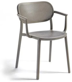 Gaber Plastová židle NUTA B s područkami Barva plastu Gaber antracit 21