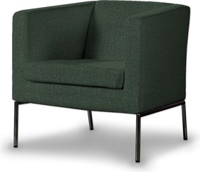 Potah na křeslo IKEA Klappsta barva zelená látka pletený vzor