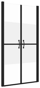 Sprchové dveře - polomatné - ESG - 101x190 cm | černé