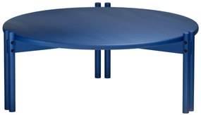 Modrý dřevěný konferenční stolek Karup Design Sticks 80 cm