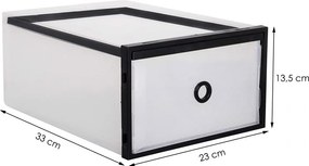 Úložný box 33x23x14 cm, průhledný SPRINGOS HA3005