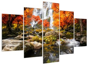 Obraz podzimní krajiny (150x105 cm)