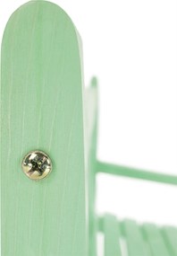 Dřevěná zahradní lavička, neo mint, 124 cm, FABLA