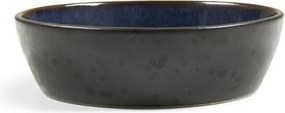 Černá/modrá miska na polévku z kameniny 850 ml Gastro Dark Blue/Black – Bitz