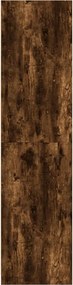 Šatní skříň kouřový dub 100 x 50 x 200 cm kompozitní dřevo 3307733