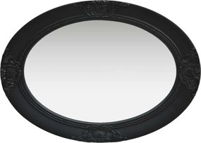vidaXL Nástěnné zrcadlo barokní styl 50 x 70 cm [320355] Barva: Černá