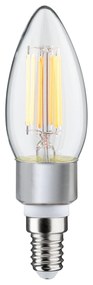 Paulmann 28777 LED žárovka Candle, 5W LED 1800 - 3000K dim-to-warm stmívatelná, výška 11,7cm