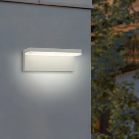 Brilagi - LED Venkovní nástěnné svítidlo TESSI LED/10W/230V bílá IP54
