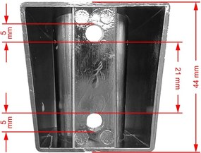 Mereo Mereo, Držák sprchy polohovací, plast/chrom, CB466C