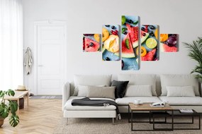 Vícedílný obraz Sváteční Ovoce Nedostatek Nedostatek Přírodní plátno 250x150