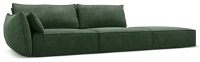 Tmavě zelená lenoška (levý roh) Vanda – Mazzini Sofas