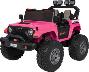 Elektrické autíčko Extreme Sport 4x4 růžové