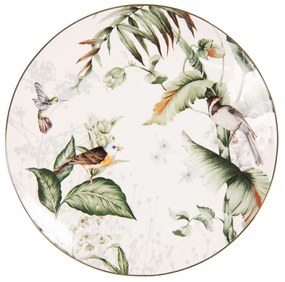 Dezertní talíř Tropical birds - Ø 20*2 cm