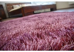 Kusový koberec LOVE SHAGGY model 93600 fialový velikost 200x290 cm | krásné koberce cz
